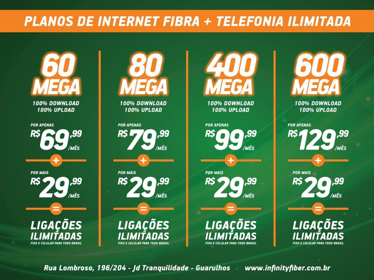 Infinity Fiber – Infinity Fibra – Todo Mundo Conectado